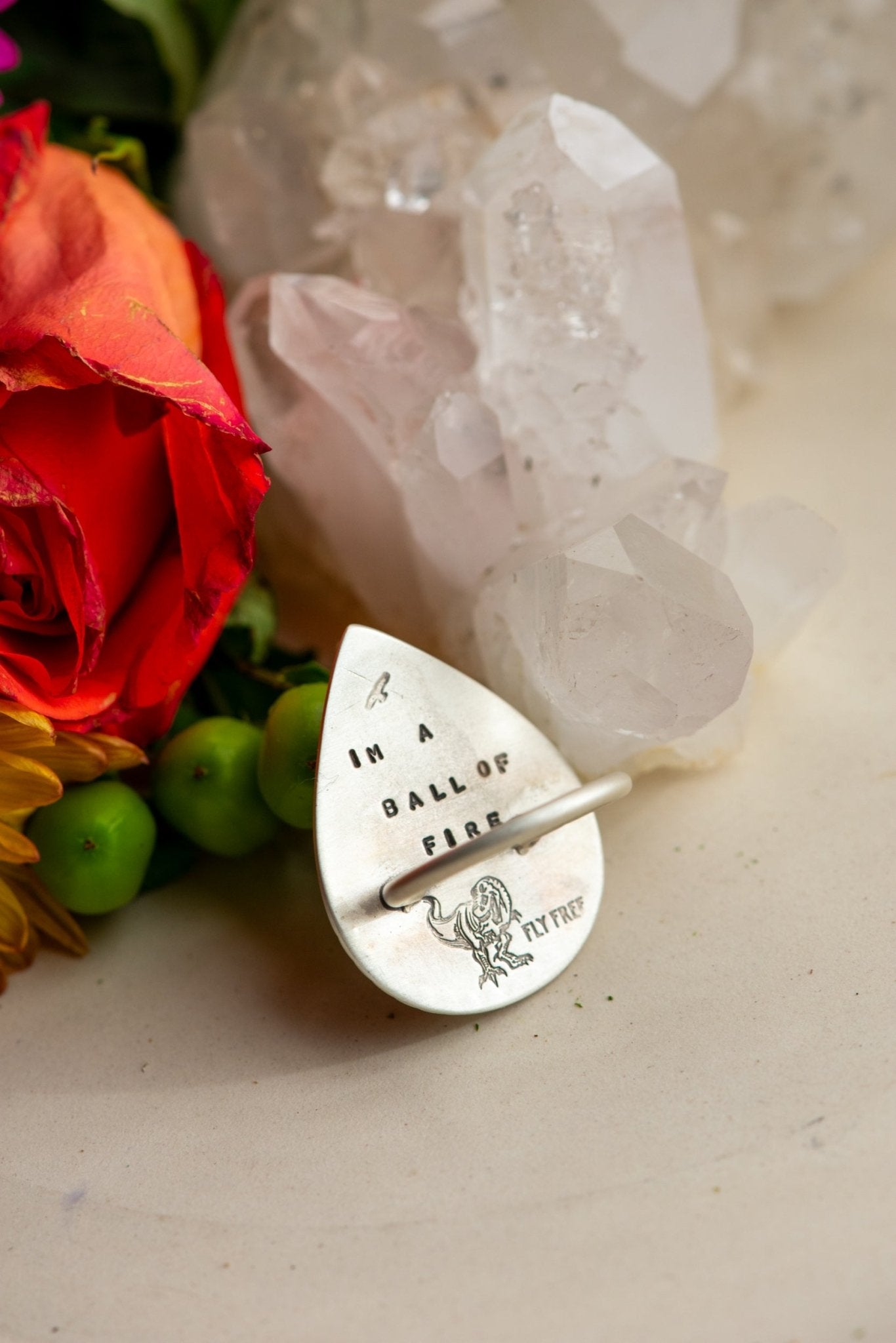 FIERY CRAZY LACE AGATE RING – Fly Free
